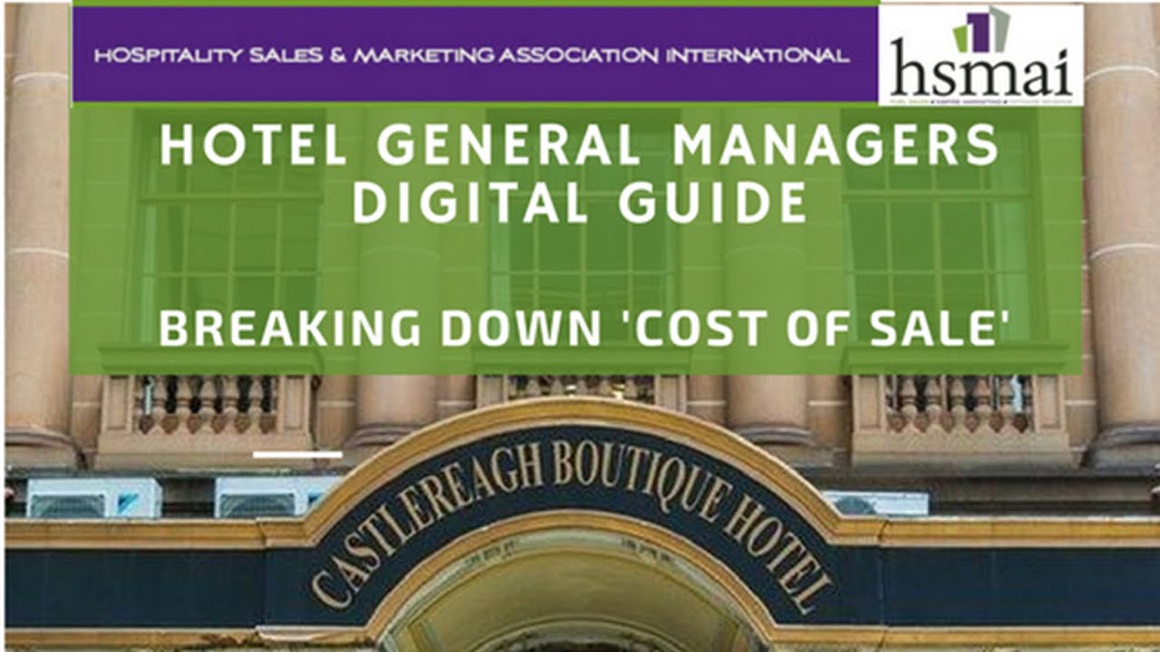 Video 3: Breaking down cost of sale for hotel rooms - YouTube