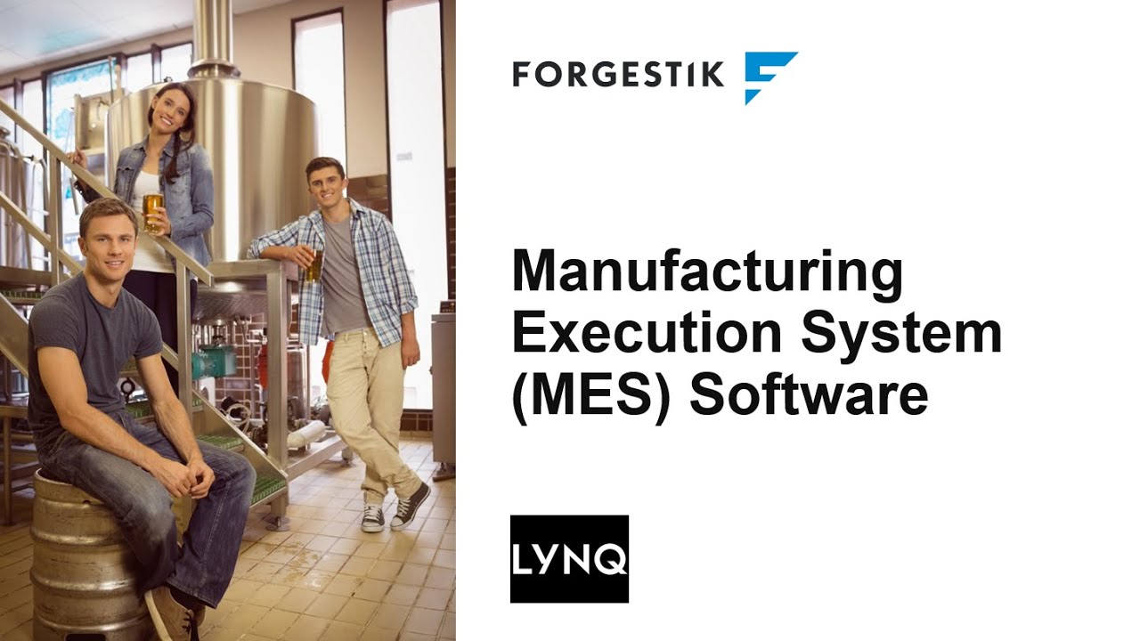 LYNQ Manufacturing Execution Software (MES) integrated with SAP Business One - YouTube
