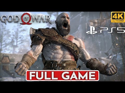 GOD OF WAR 4 REMASTERED PS5 Gameplay Walkthrough FULL GAME [4K 60FPS] - No Commentary
