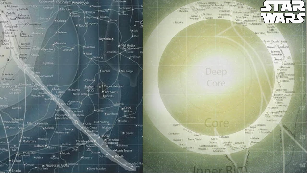 The Colonies (Regions) - Star Wars Explained - YouTube