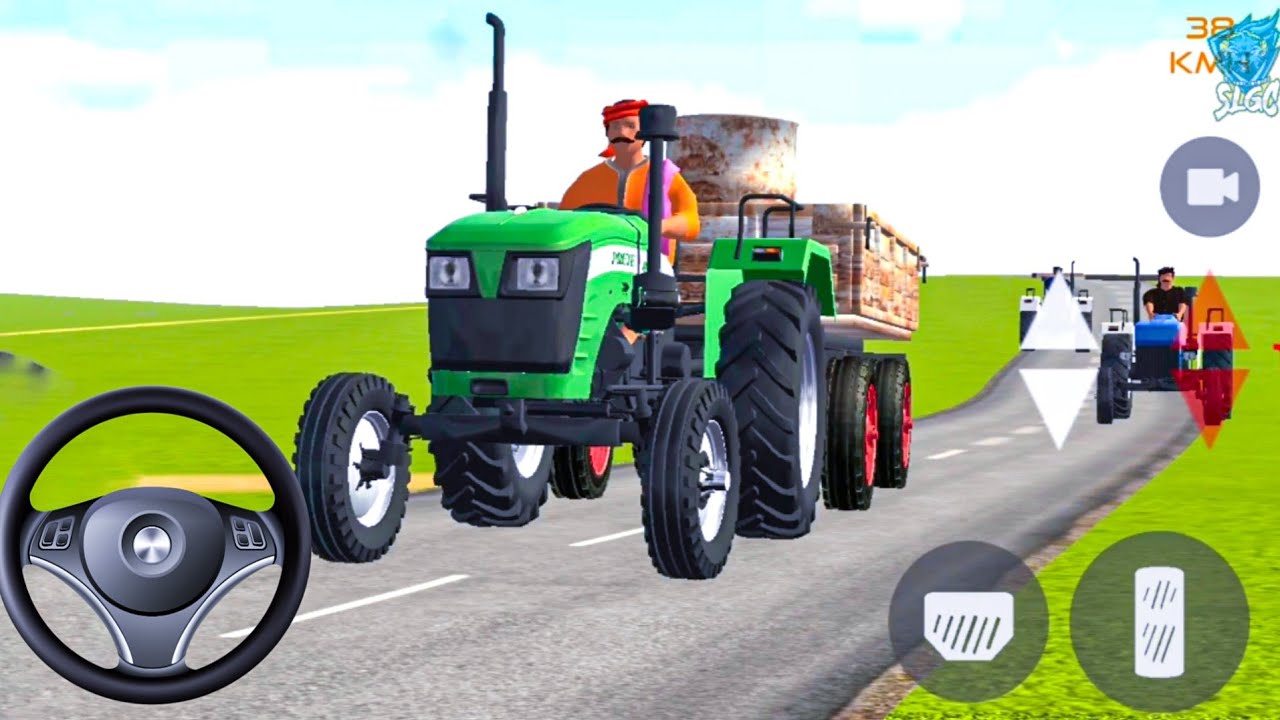 Indian Tractor Driving 3D Games - Tractor Wala Games - Real Tractor ...