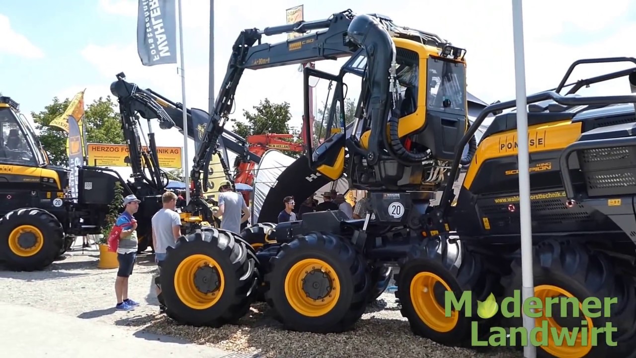 INTERFORST 2018 München - 🌲Technik Highlights Rundgang 🌲 - YouTube