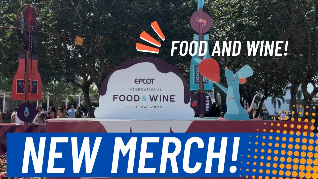 Disney’s EPCOT Food And Wine Festival 2025 | ALL MERCH | Walt Disney ...