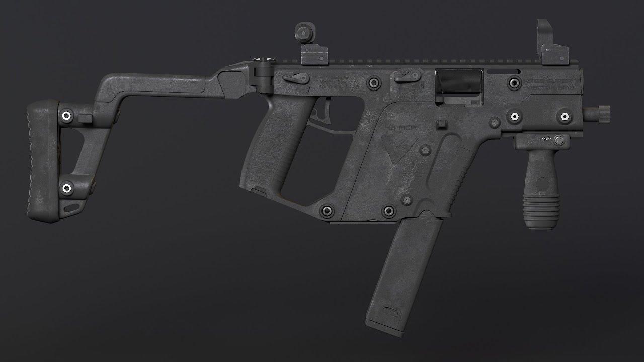 3d model Kriss Super V Vector SMG - YouTube