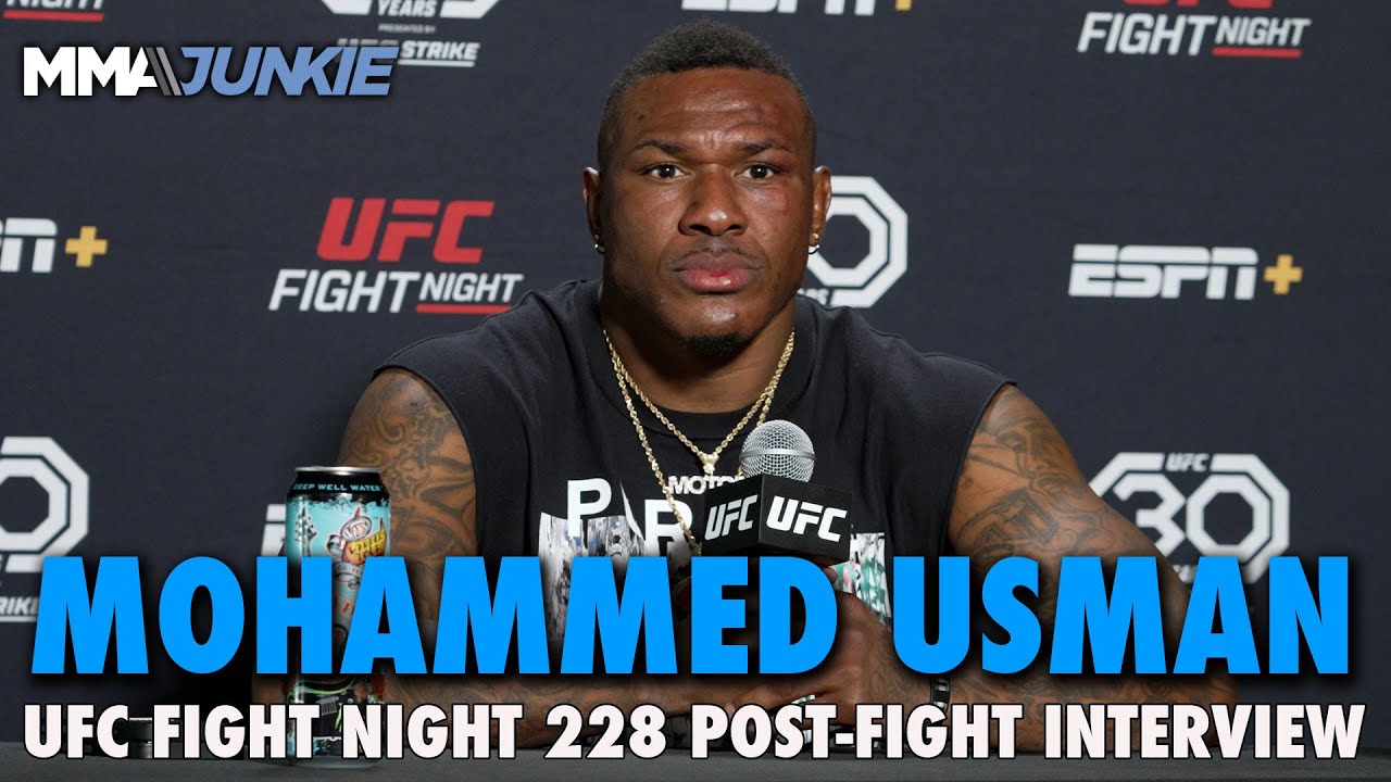 Mohammed Usman: Comparisons to Brother Kamaru Are a 'Blessing' | UFC ...