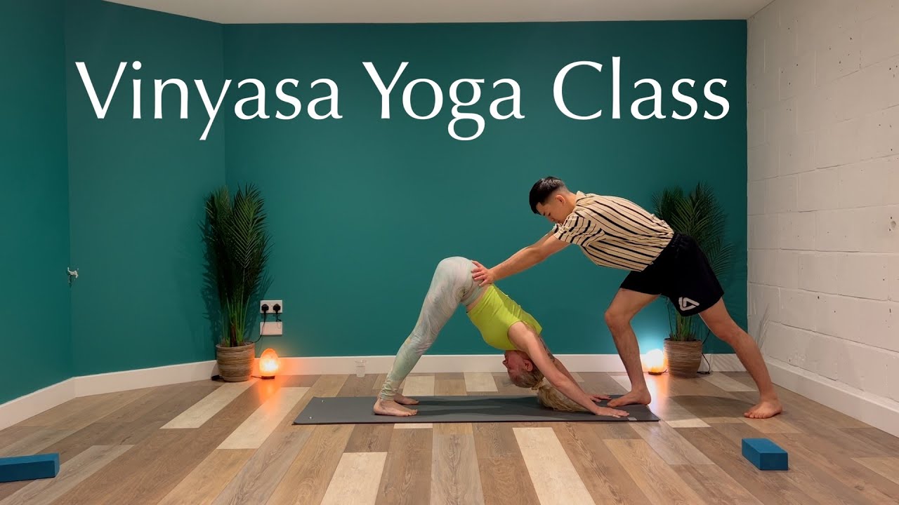 Vinyasa Yoga Class | Full Body Flow | Alignment Cues | 1 hour - YouTube