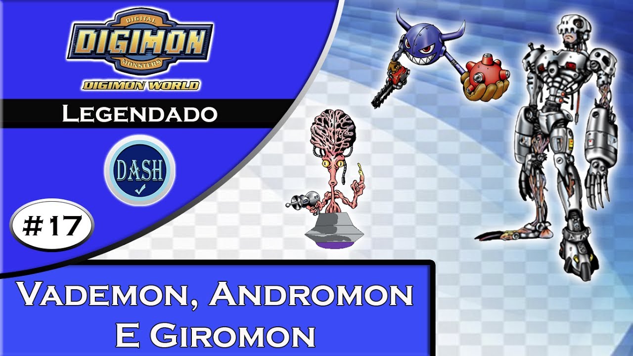 Digimon World 1 #17 - Vademon, Andromon e Giromon (Legendado em ...