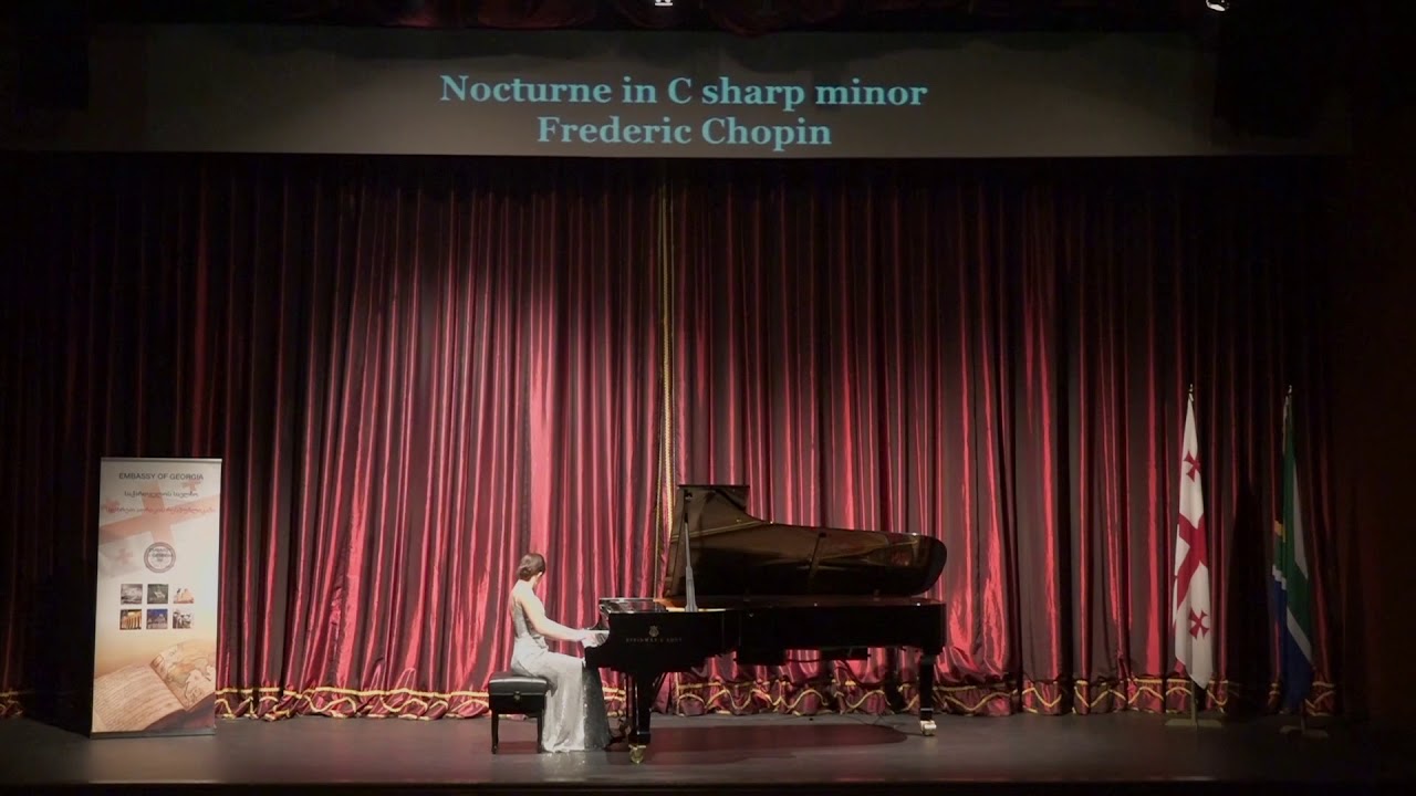 Sophie Lejava - Chopin, Nocturne in C sharp minor - YouTube