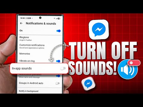 How to Turn Off All In App Sounds in Facebook Messenger on Android | Fix Messenger Sound