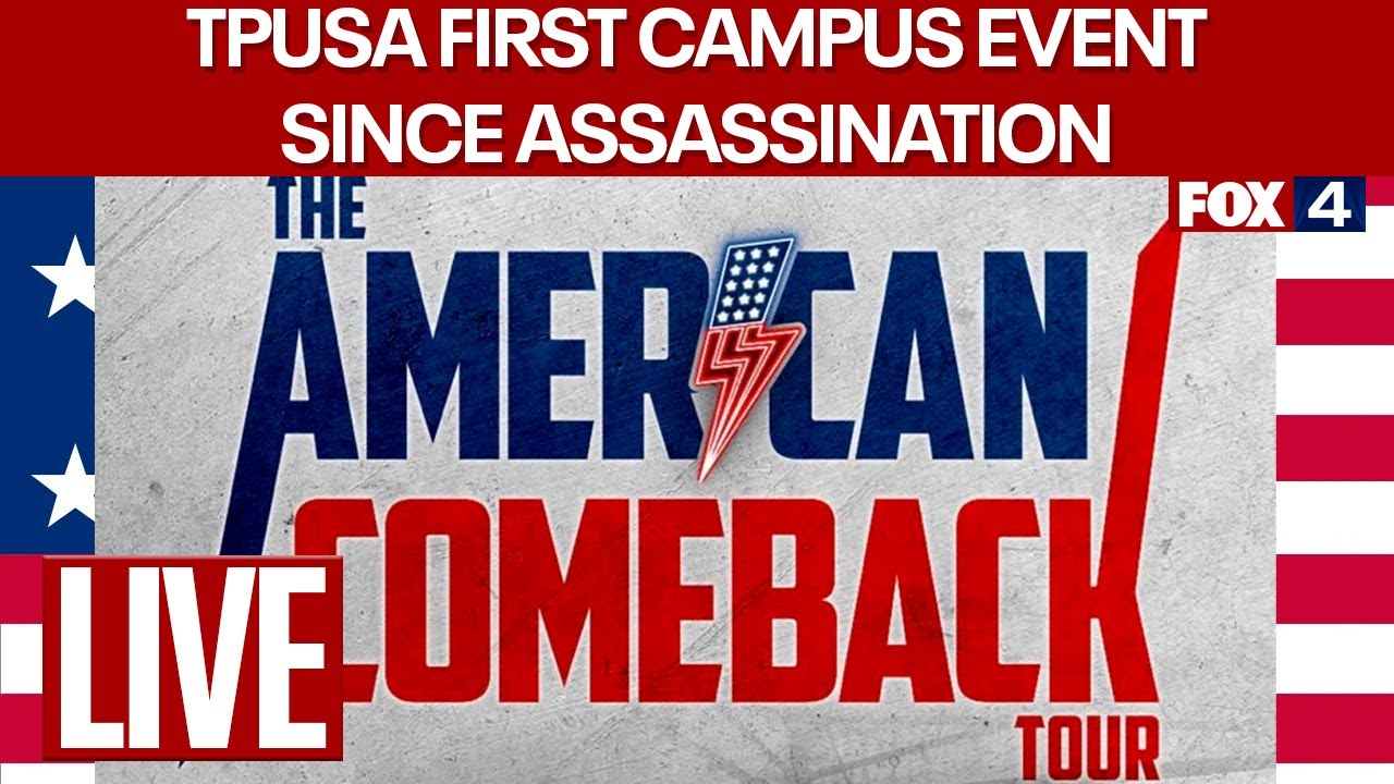 🔴 LIVE: TPUSA first campus event in Utah since Charlie Kirk’s ...