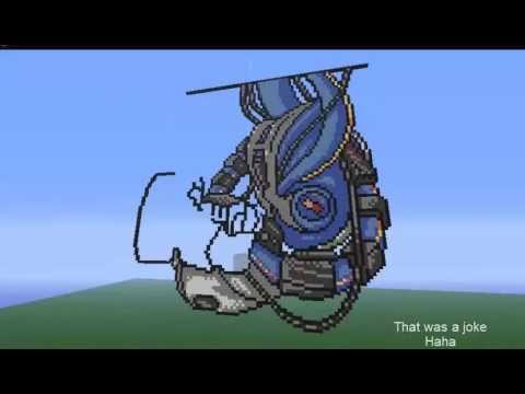 Minecraft - Portal 2 Themed Speed Build - YouTube