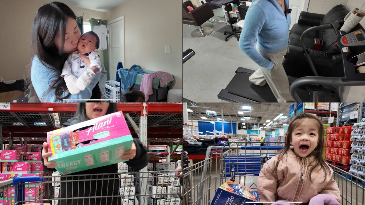 Day in the life | Sam’s club run | Postpartum journey - YouTube