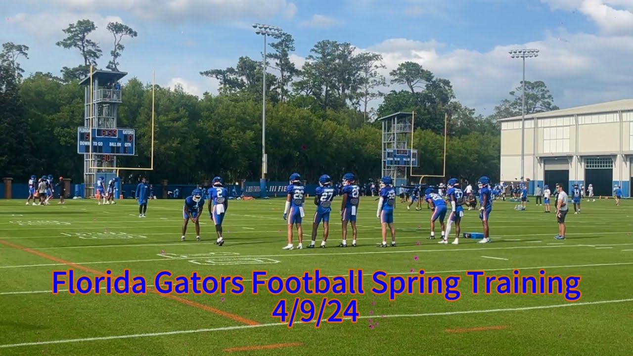 Watch: Florida Gators Spring Training 4/9/24 - YouTube