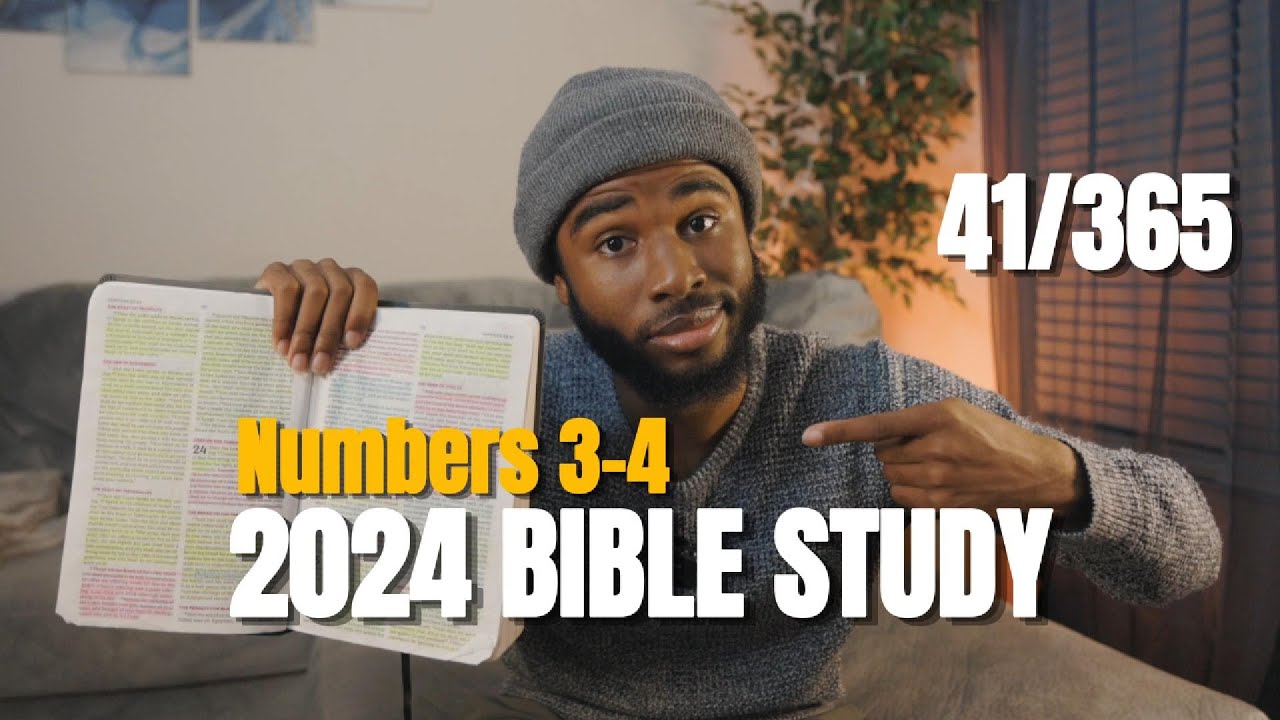 Day 41 Numbers 3-4 | Audio Bible Reading with Commentary - YouTube