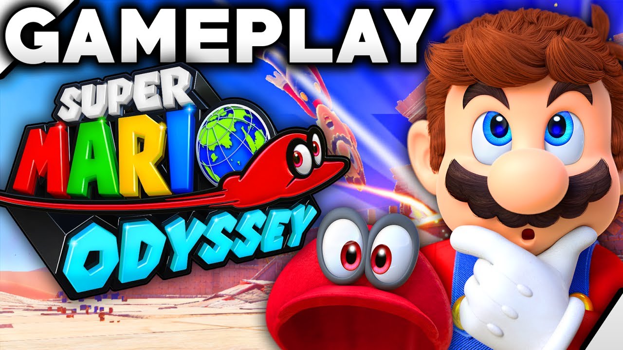 SUPER MARIO ODYSSEY - 20 MIN. GAMEPLAY - YouTube