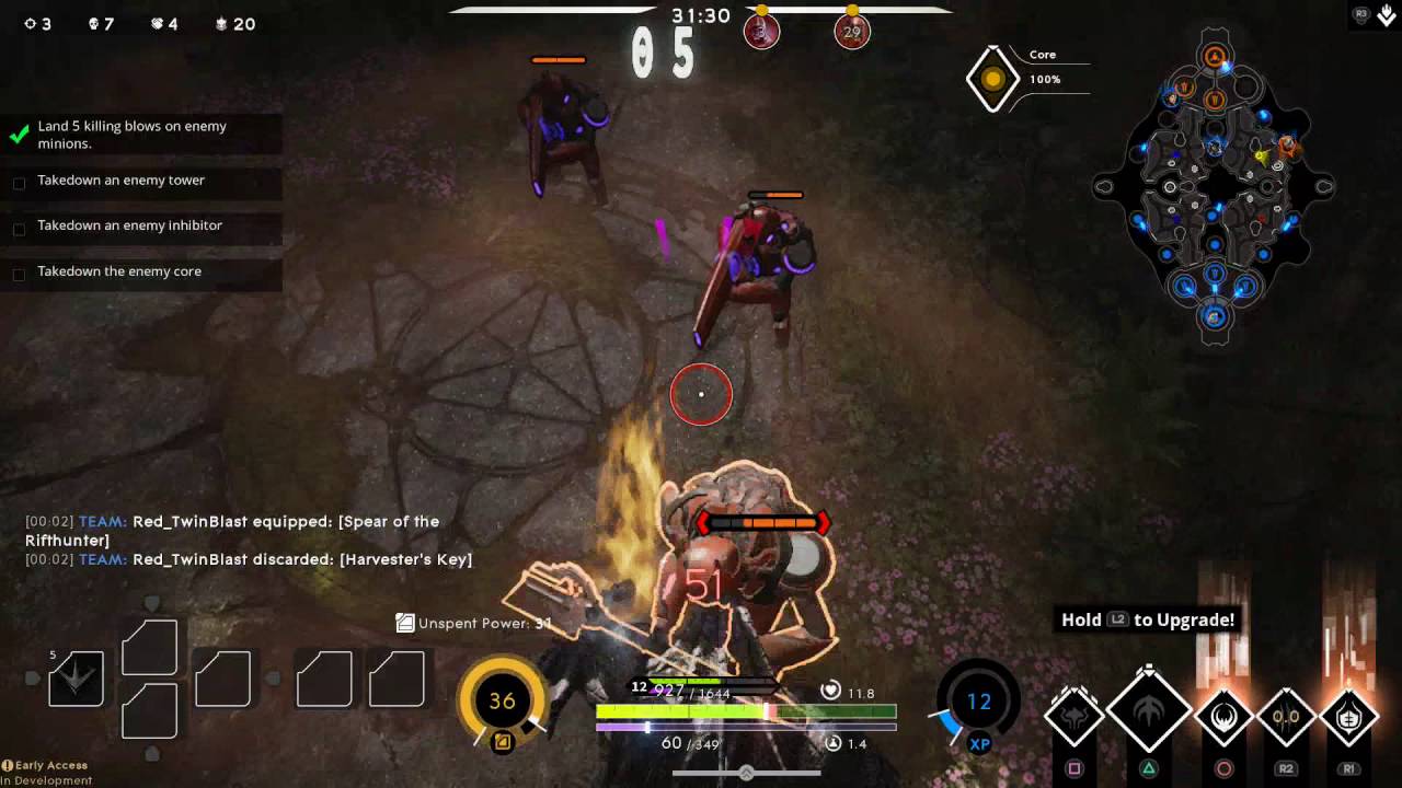 Paragon PS4 (Early Access) Gameplay Part 03 Hero-Rampage Victory - YouTube