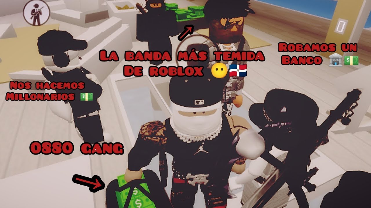 SOY EL LÍDER DE LA BANDA MAS TEMIDA DE ROBLOX 😳🏦💵 | 0880 gang #roblox ...