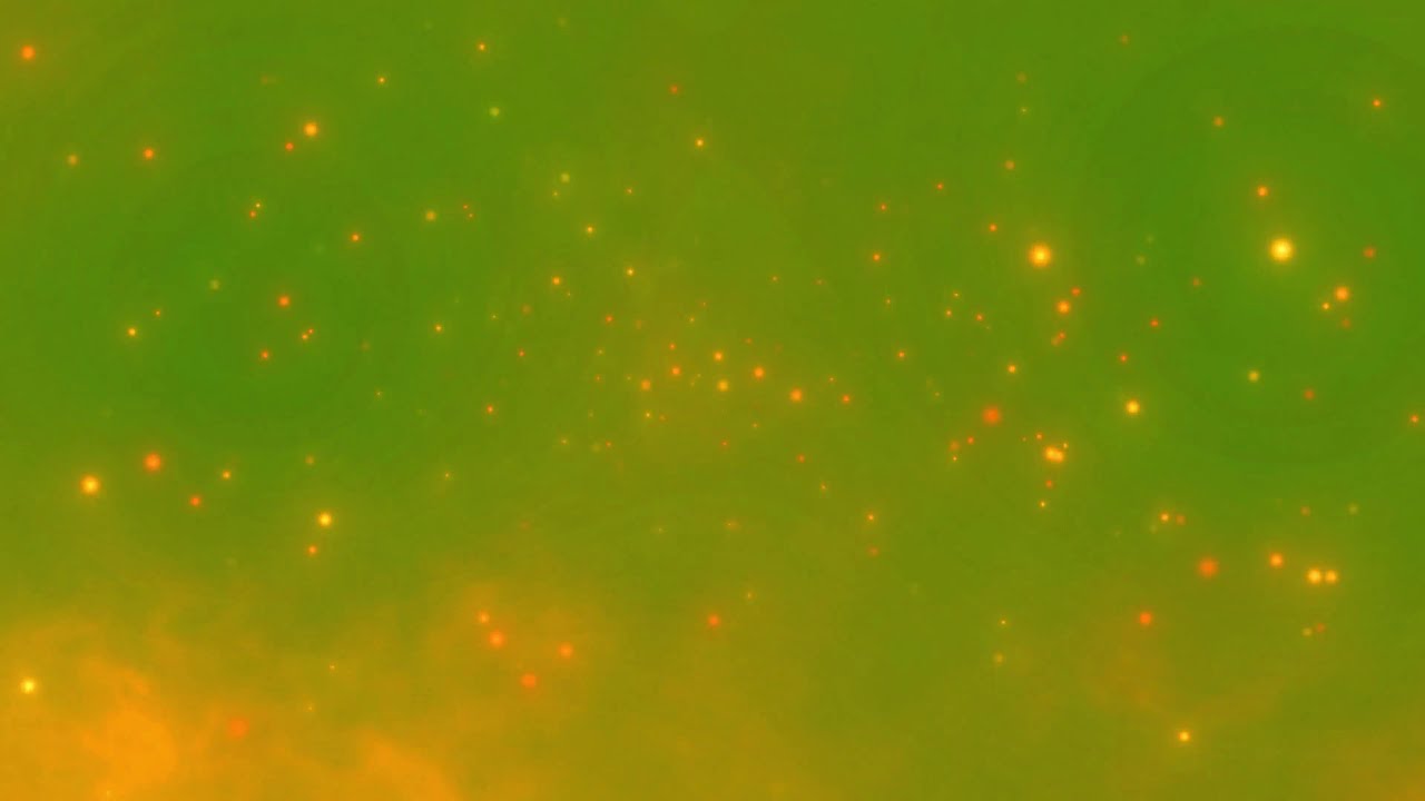 Golden Fire Particles Green Screen Video Effects | Fire Particles with ...