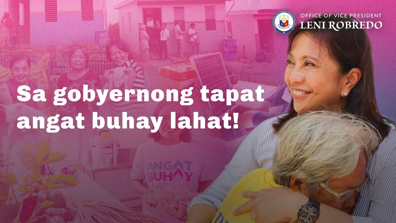 Sa gobyernong tapat, angat buhay lahat! - YouTube