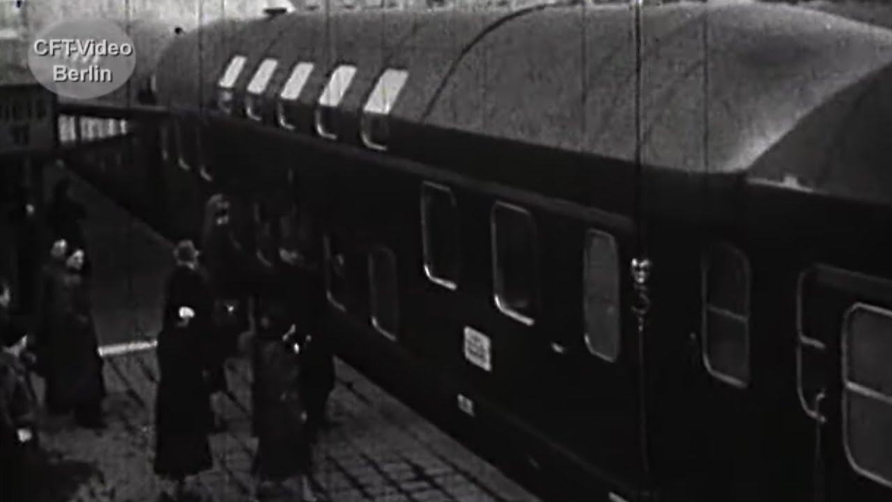 Doppelstockwagen bei der DB in den fünfziger Jahren - YouTube