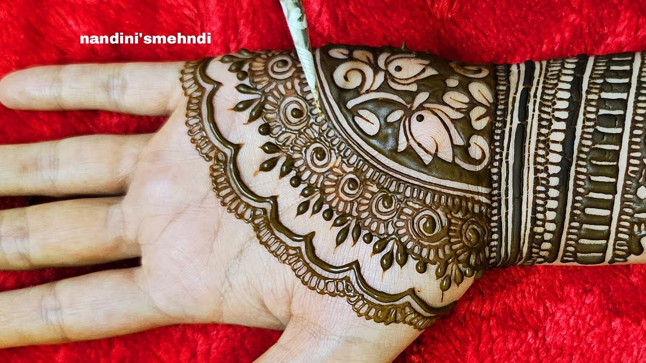 Very stylish full front hand mehndi design/ beautiful mehandi/ new ...