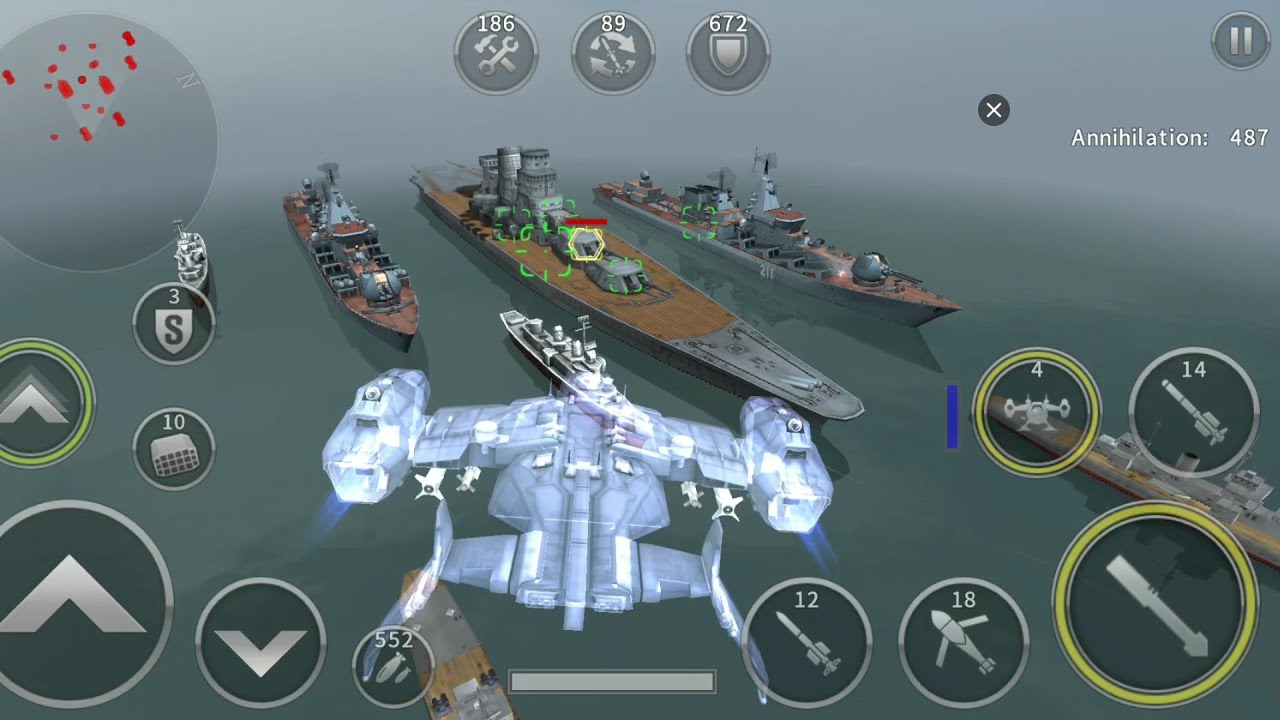 Gunship Battle: BEHEMOTH in mission (gameplay)... - YouTube