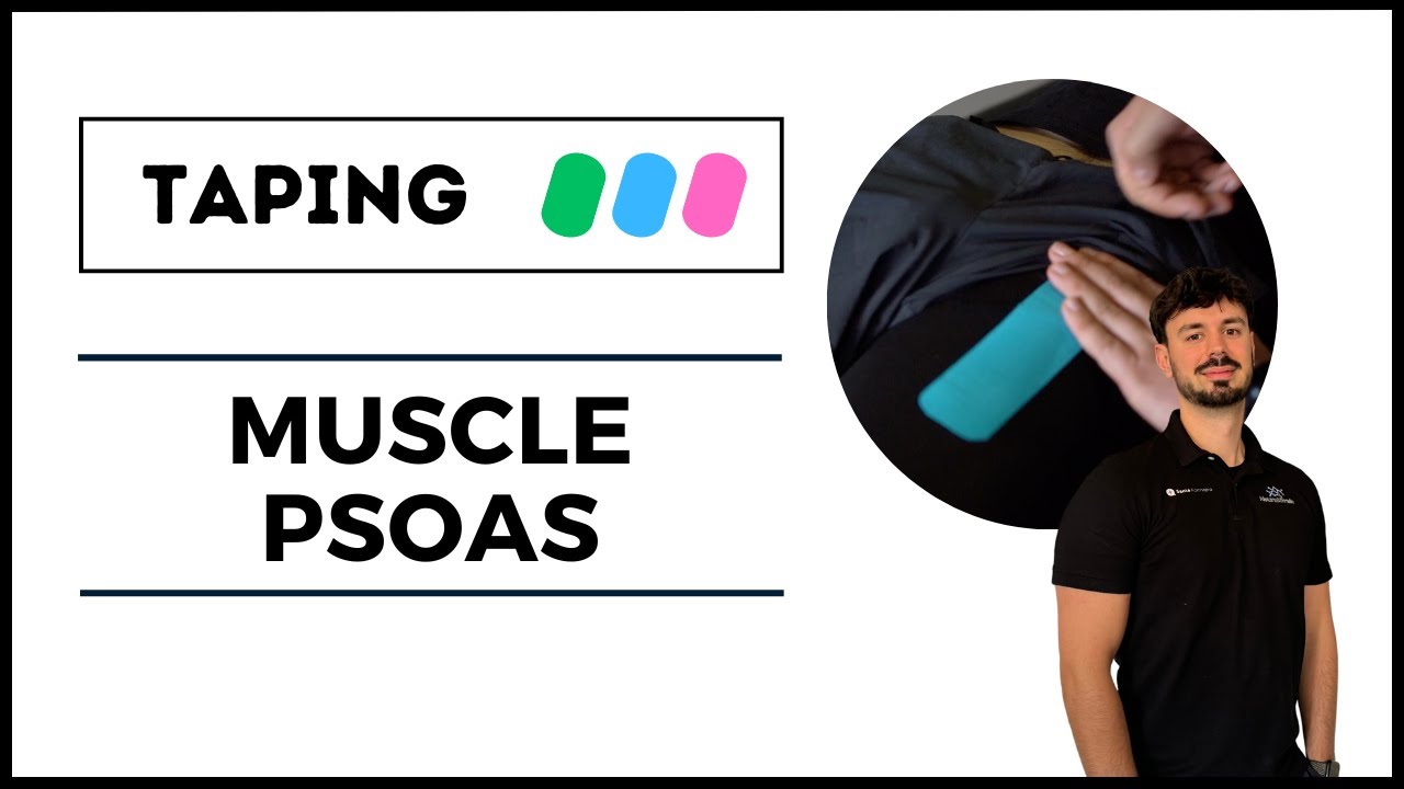 TAPING ciblé du muscle PSOAS - YouTube