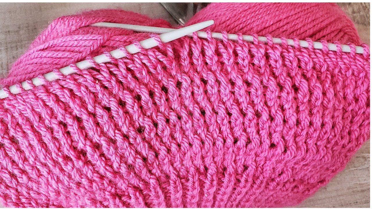 Comment tricoter en crochet des joli models à trous, tuto facile pour ...