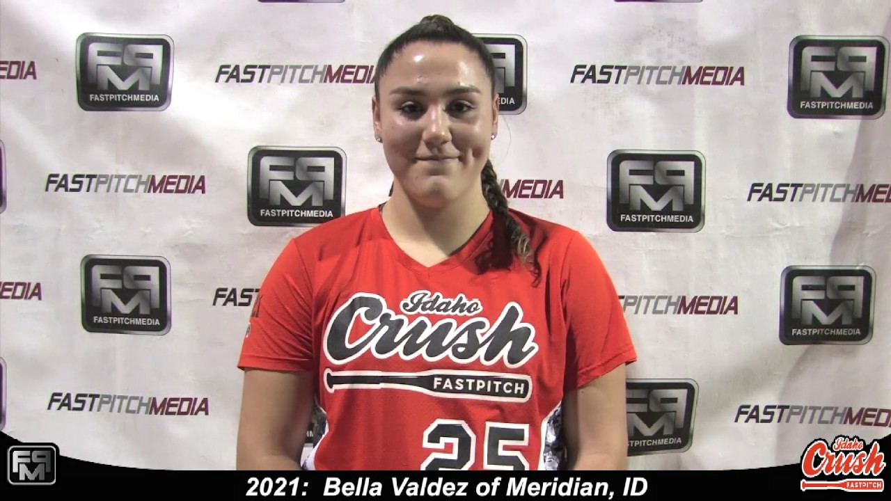 2021 Bella Valdez Pitcher and First Base Softball Skills Video - Idaho ...
