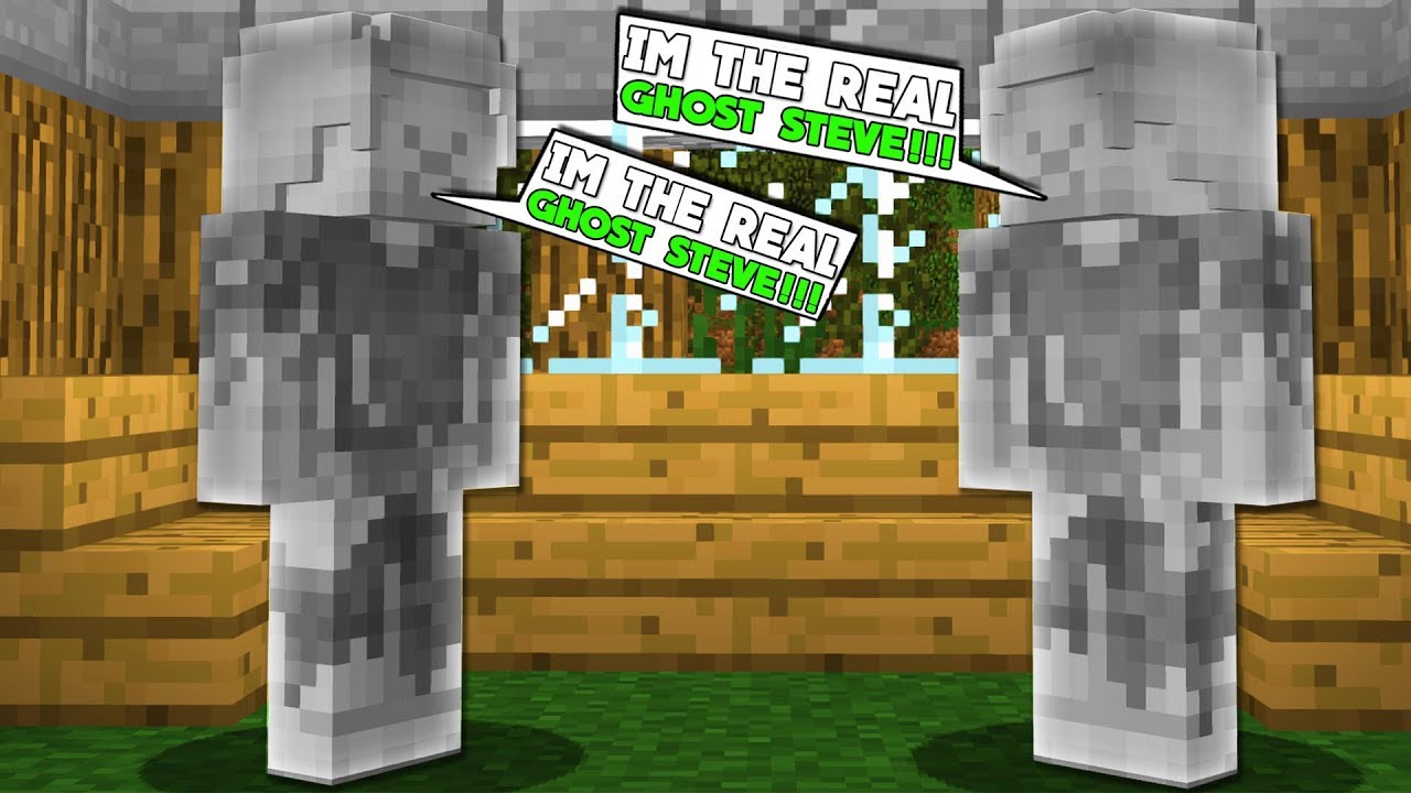 WHICH IS THE REAL GHOST STEVE ? - YouTube