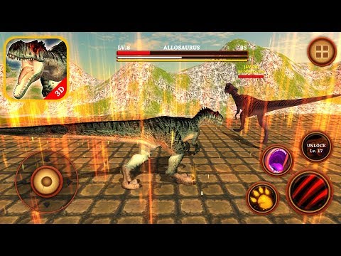Allosaurus Simulator: Dinosaur Survival Battle 3D - Kill Dilophosaurus ...