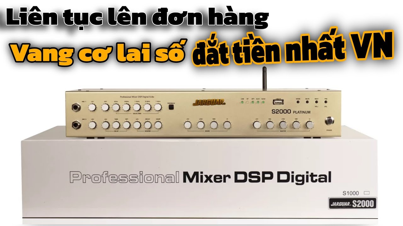 Vang cơ lai số đắt tiền nhất VN 2024. Vang Jarguar S2000 Platinum. Hàng 100% chính hãng, chíp số ...