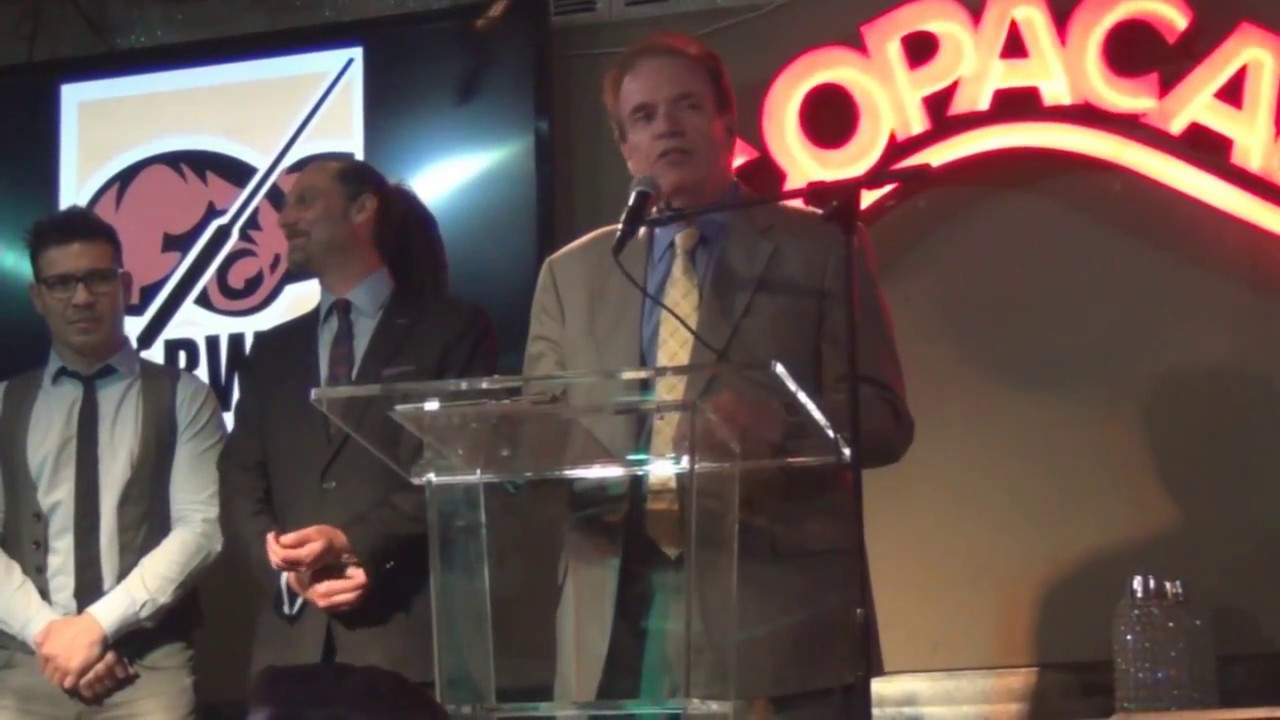 Ron Borges on Lou DiBella integrity award - BWAA Dinner - YouTube