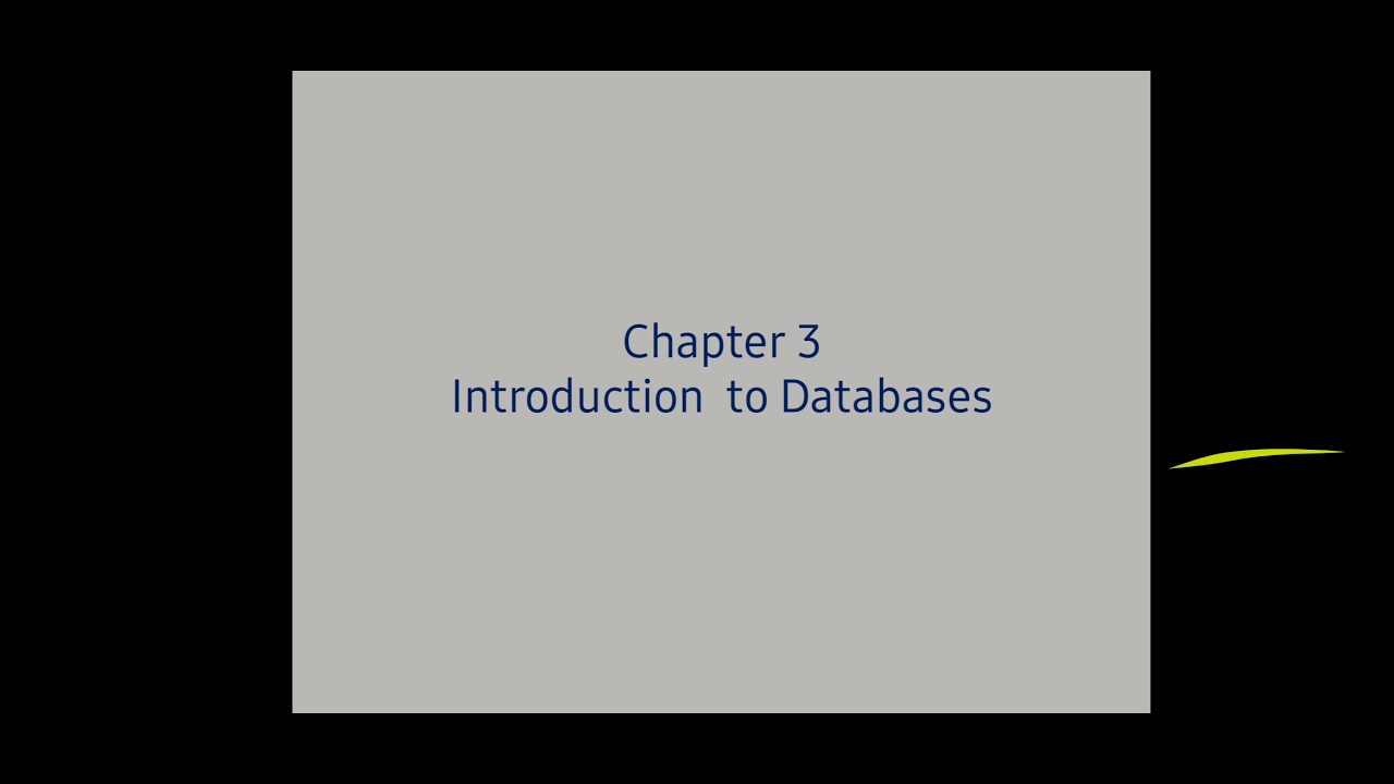 Class-VIII Chapter-3 Introduction to Databases (Part-3) - YouTube