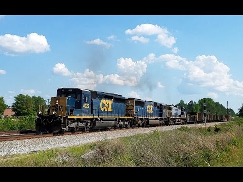 Trespassing on Private Property? CSX Q494-21 NB at South Florence (Read Description) - YouTube