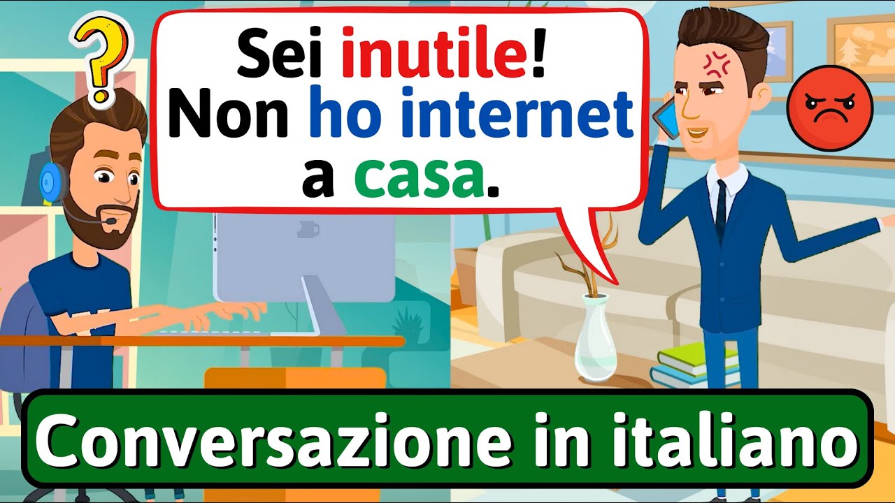 IMPARA L'ITALIANO: Assistenza clienti | Conversazione in Italiano ...