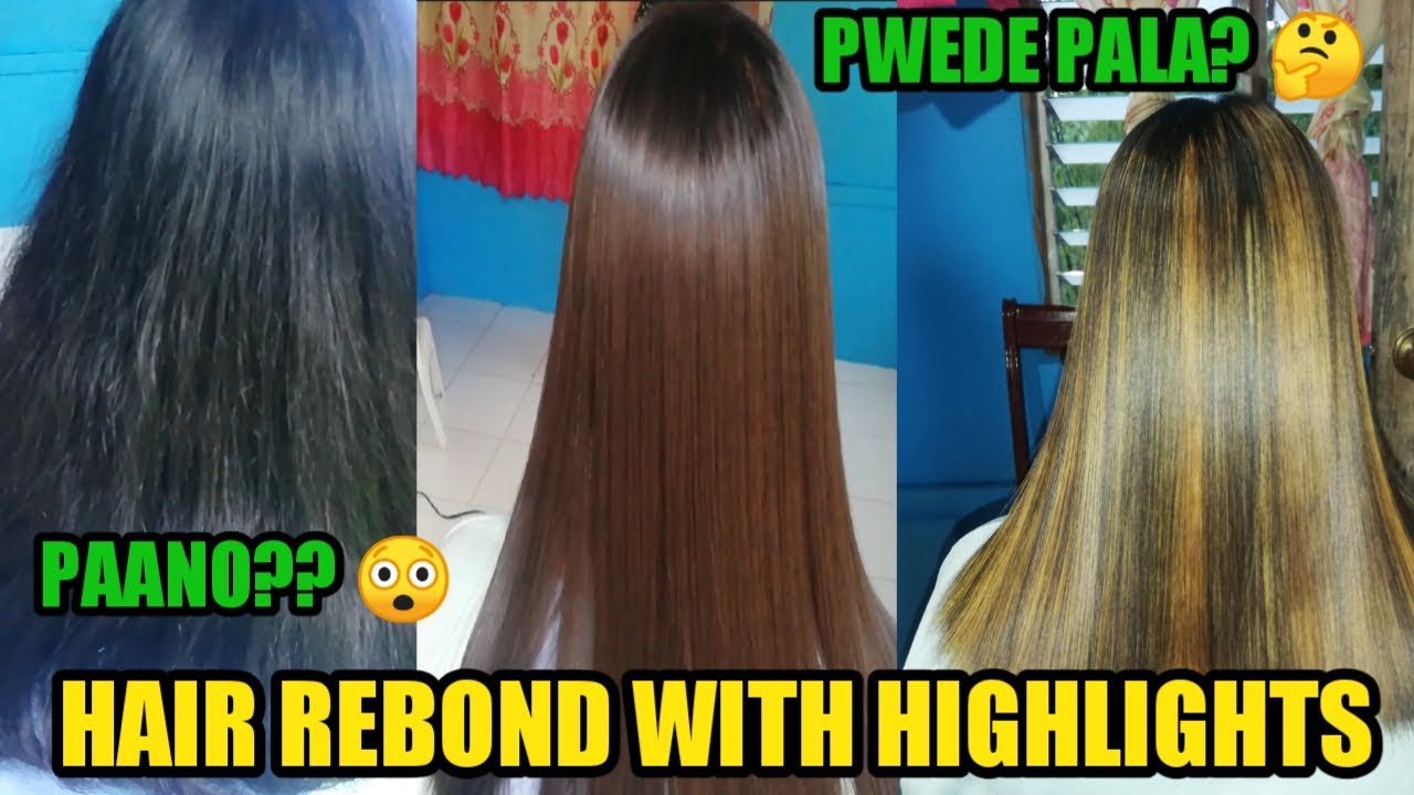 REBOND WITH HIGHLIGHTS | STEP BY STEP | JM Arnoza - YouTube