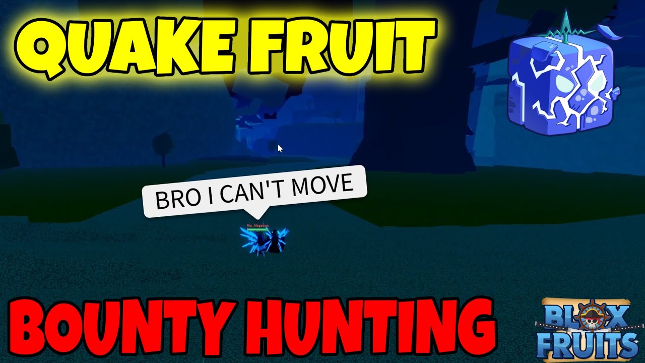 Bounty Hunting With A Unique Quake Fruit Build! (Blox Fruits) - YouTube