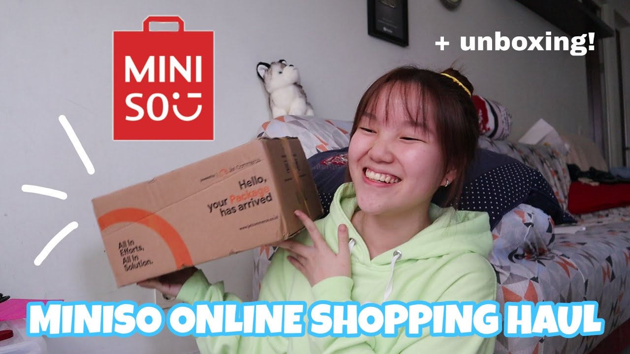 NGEBORONG DI MINISO ONLINE STORE! - Miniso Haul! (with links) - YouTube