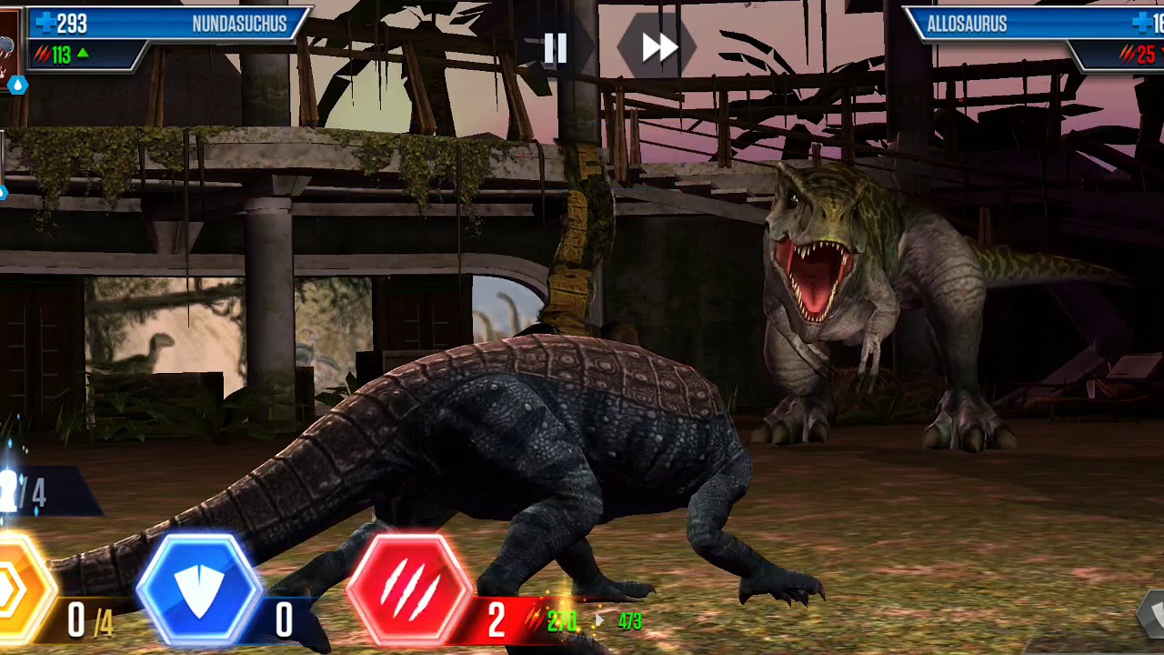 JW the game doing a aquatic dino Battle - YouTube