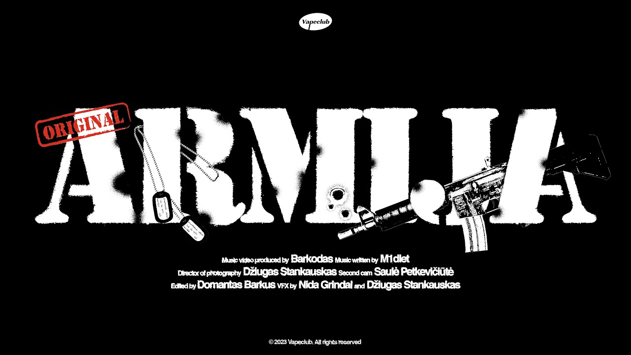 barkodas - armija (official military music video) - YouTube