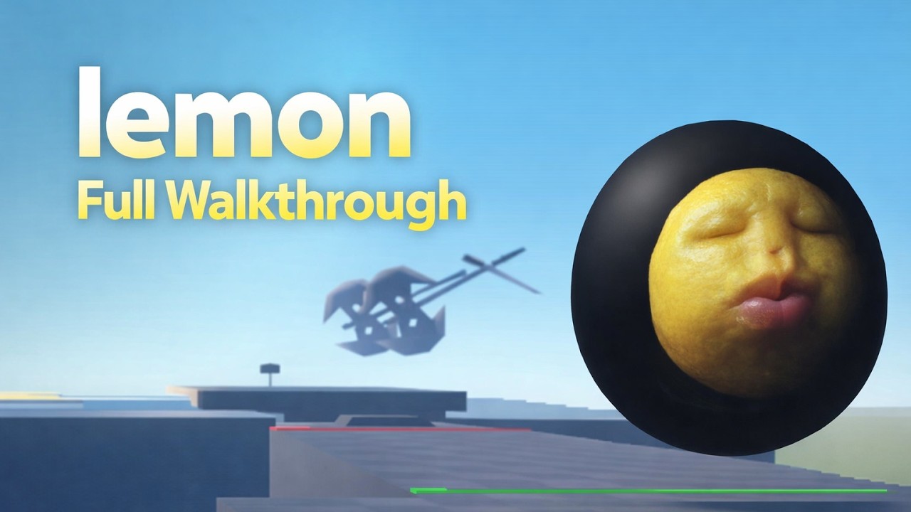 Roblox - lemon - [Full Walkthrough] - YouTube