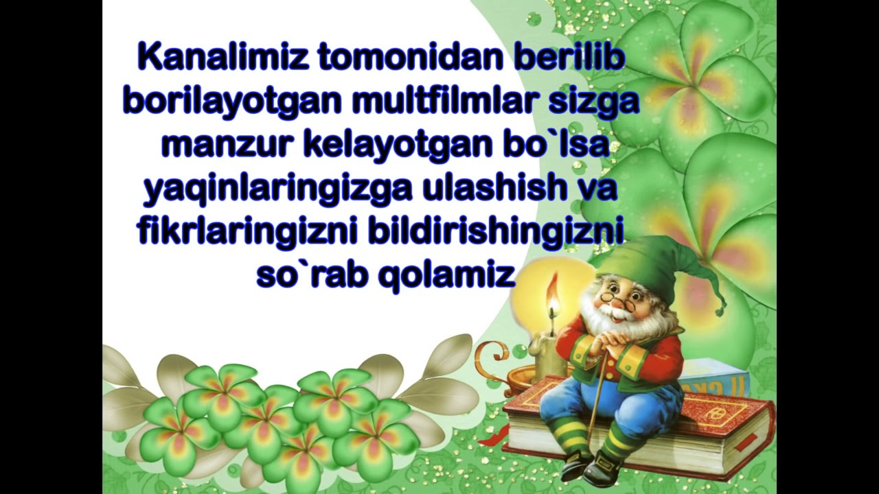 Qizcha va Quyonchalar barchaning sevimli multfilmi 🧸🐰🐰 - YouTube