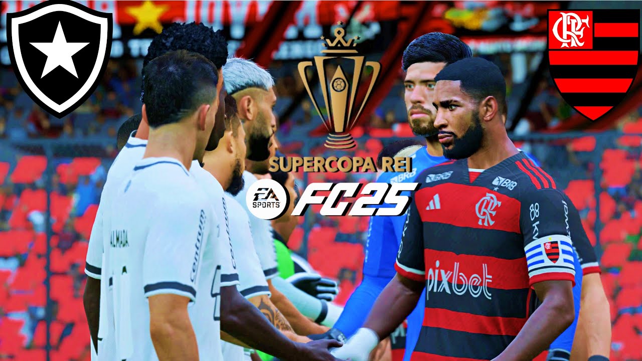 Supercopa Rei - FLAMENGO X BOTAFOGO - EA FC25 CPU X CPU - YouTube