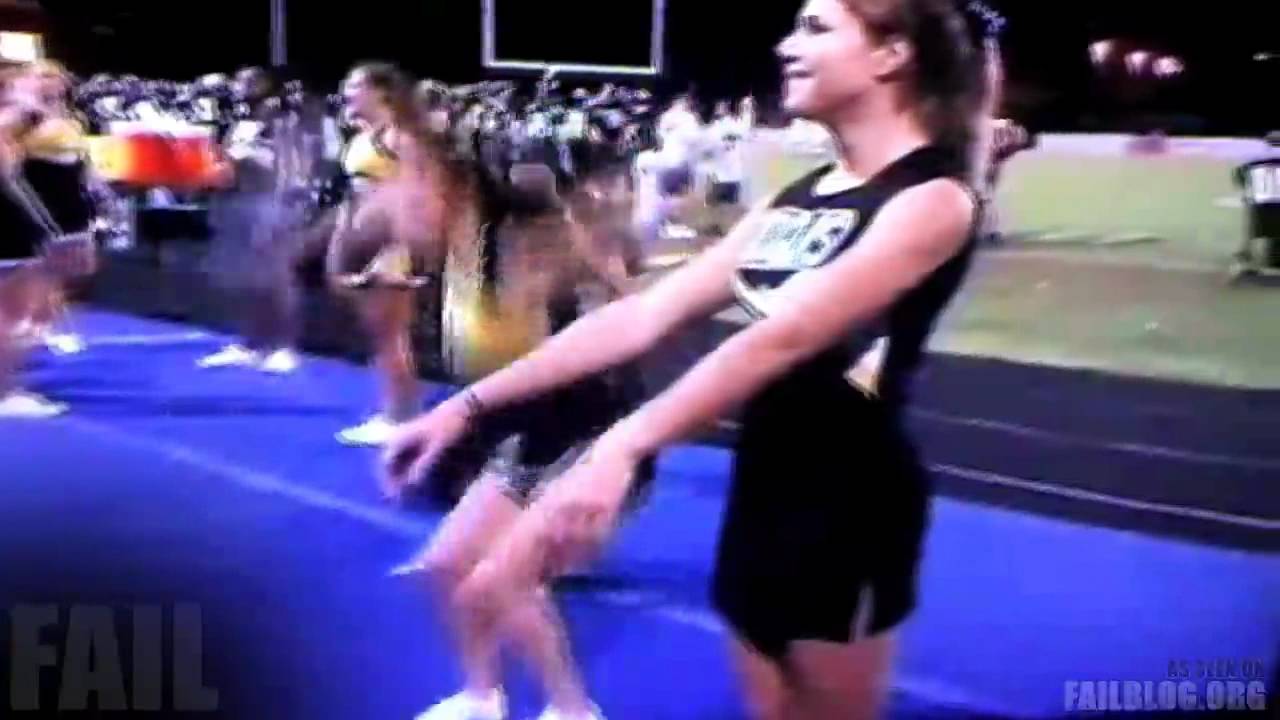 cheer epic fail - YouTube