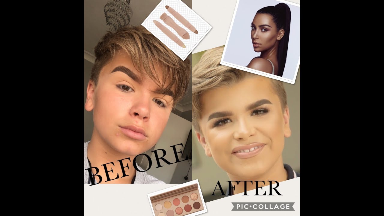 KKW MAKEUP TUTORIAL - Reuben de Maid - YouTube
