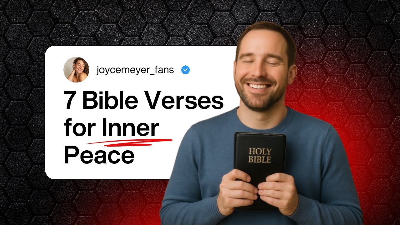 7 Bible Verses for Inner Peace and A Calm Mind - YouTube