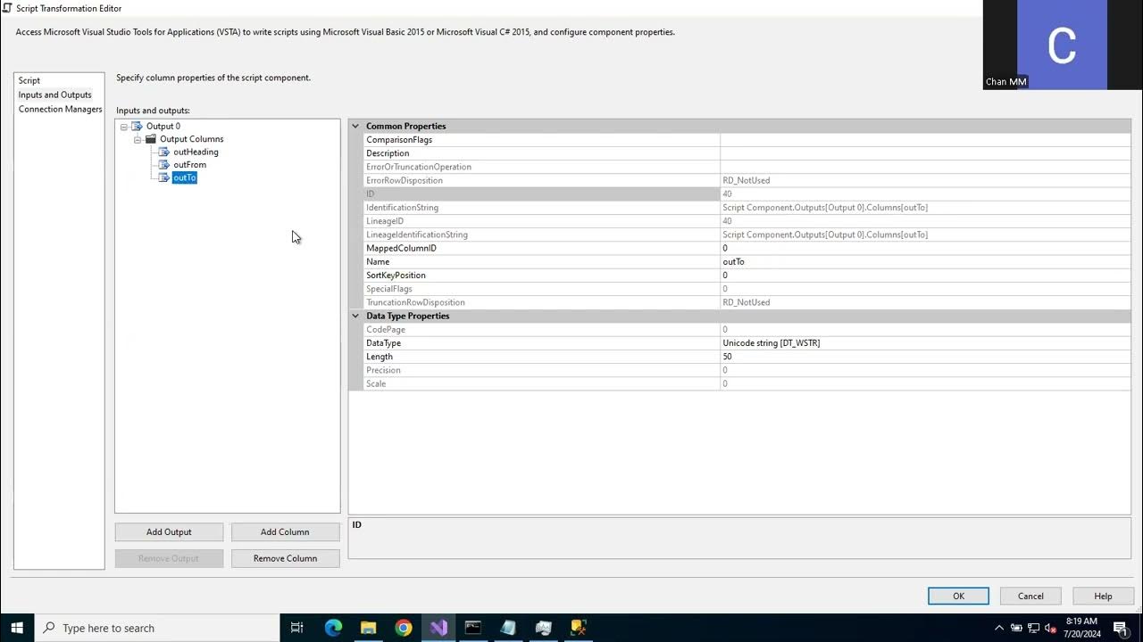 SSIS Use Script Component as XML Source - YouTube