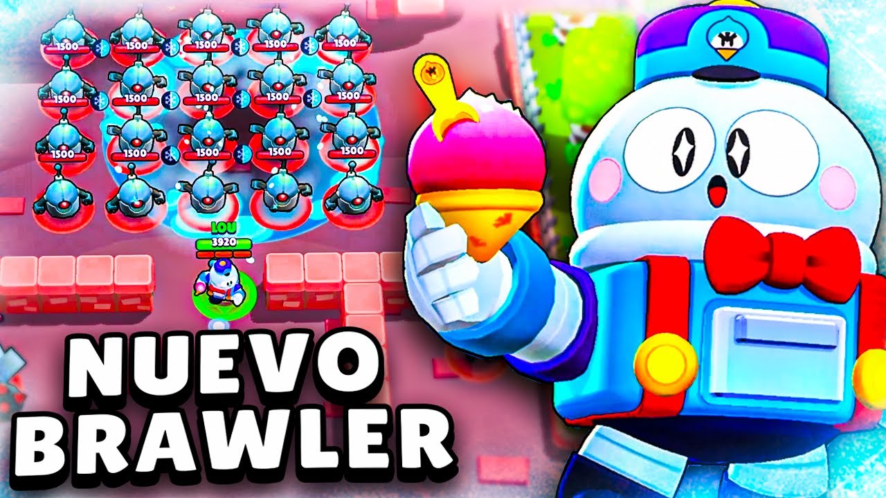 SNEAK PEEK DEL NUEVO BRAWLER *LOU* | BRAWL STARS - YouTube