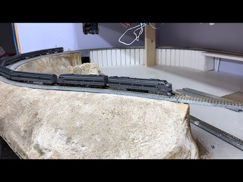 N scale DESERT SCENERY layout update & Just USB LED lighting system ...